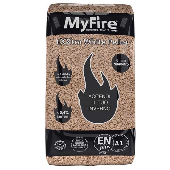 PELLET EXTRA WHITE ABETE EN PLUS A1 15 KG, ... - Ottimax